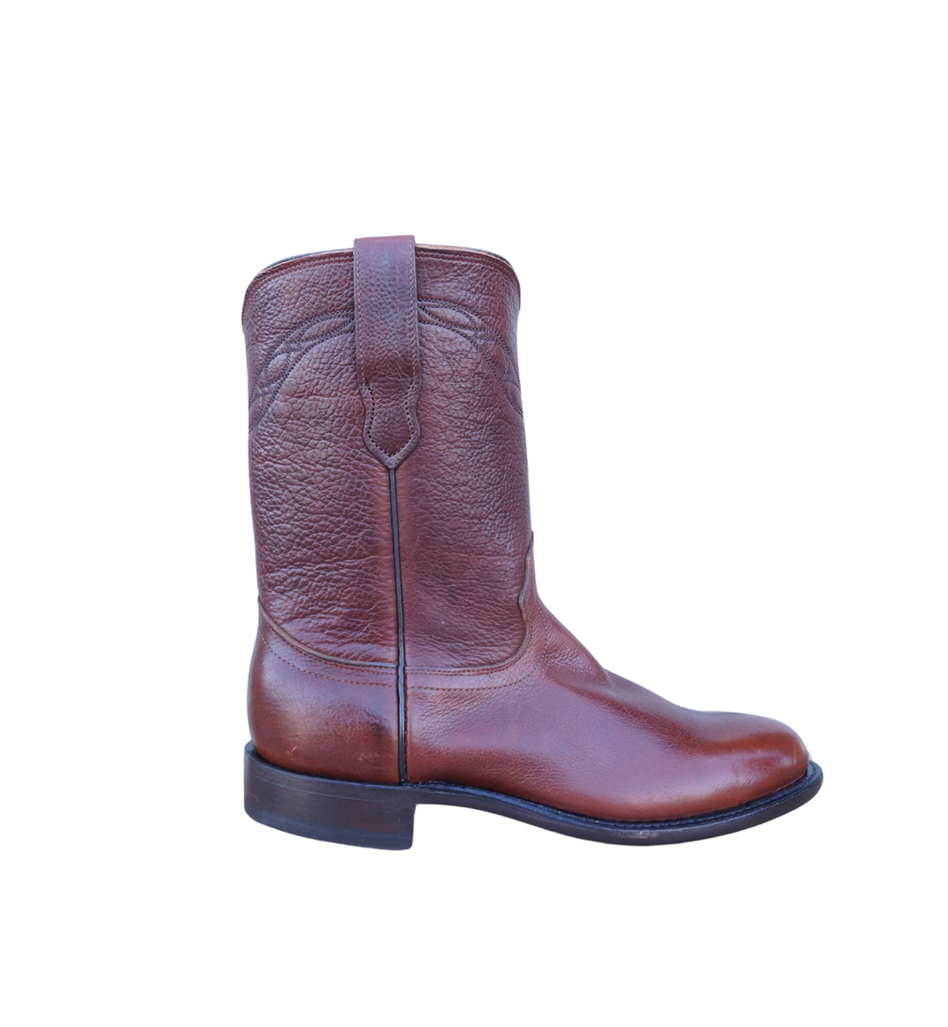 THS Ranch x Fenoglio Men's Whiskey Spanish Calf Roper Boots - SALE ...