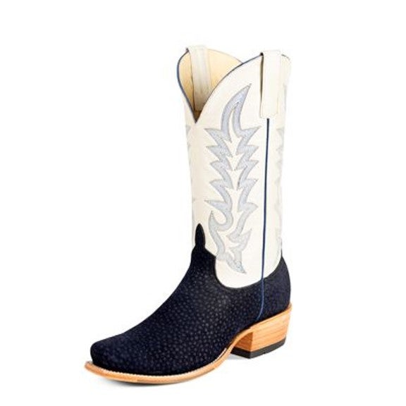 Horse Power Top Hand Navy Carpincho Cowboy Boot | The Hat Store, LLC