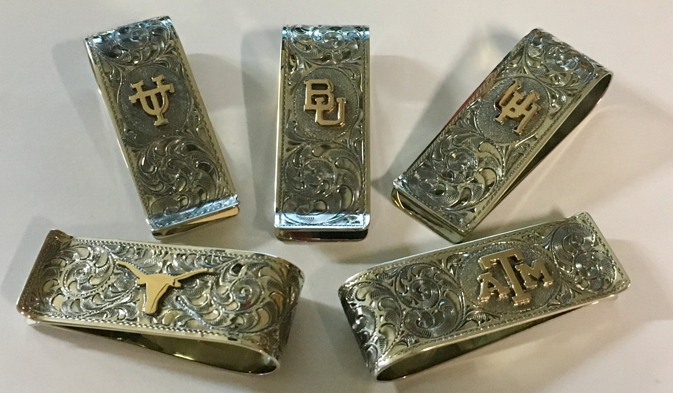 Money Clips 7/8" Engraved | The Hat Store, LLC
